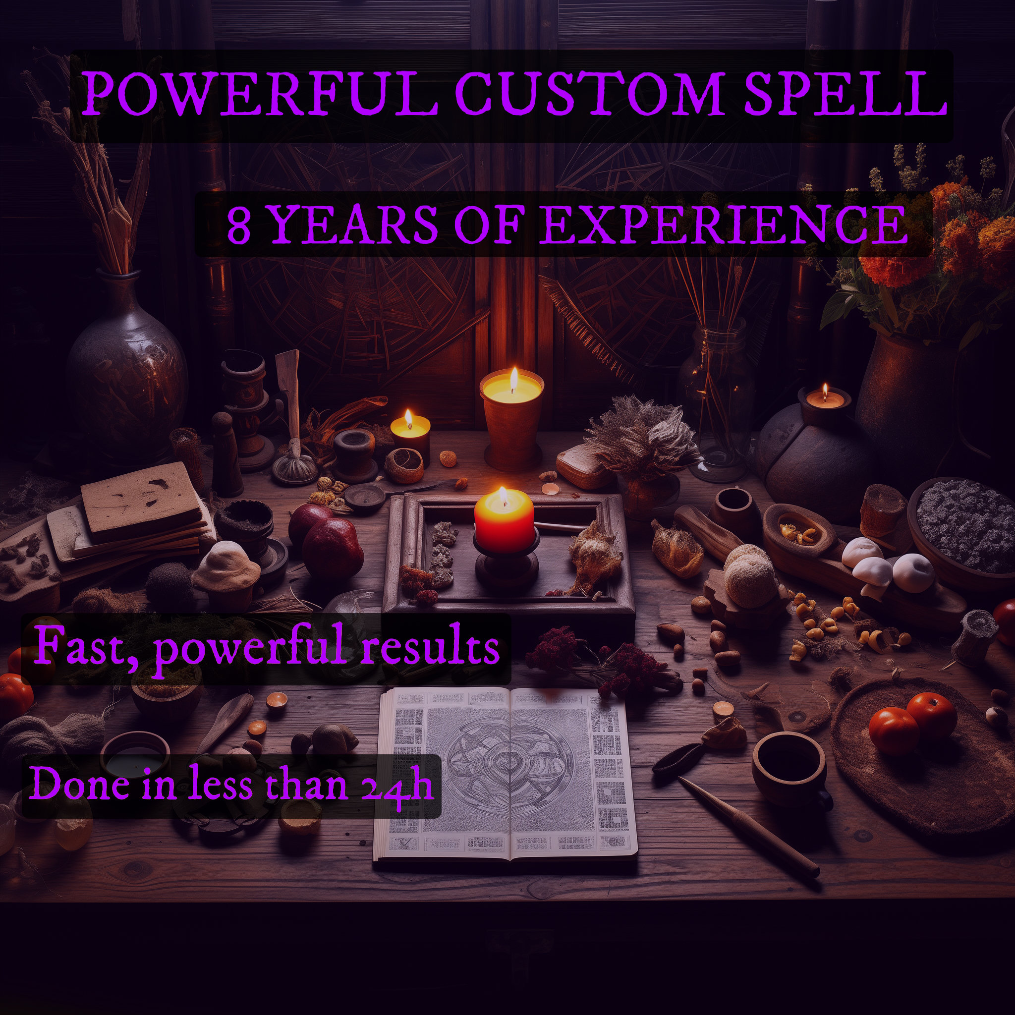 Tailored Magic: Custom Spell Casting to Manifest Your Desires, Same Day ...