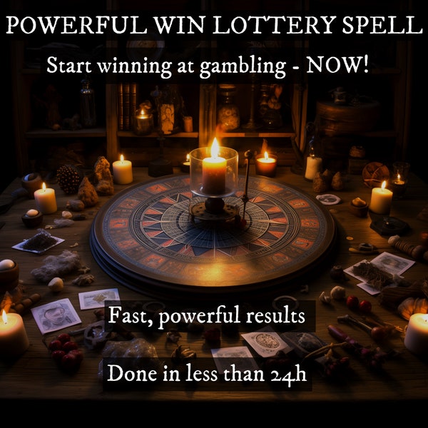 Lottery Spell - Etsy