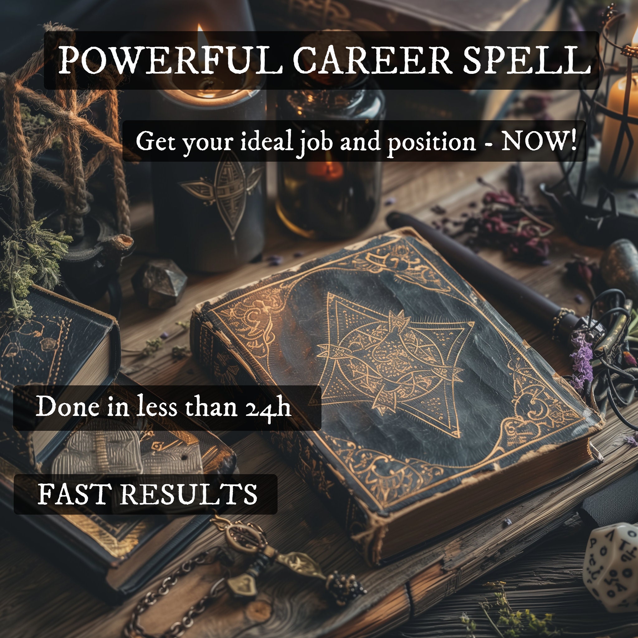 Powerful Career Spell New Job Opportunities, Get a Promotion, Money ...