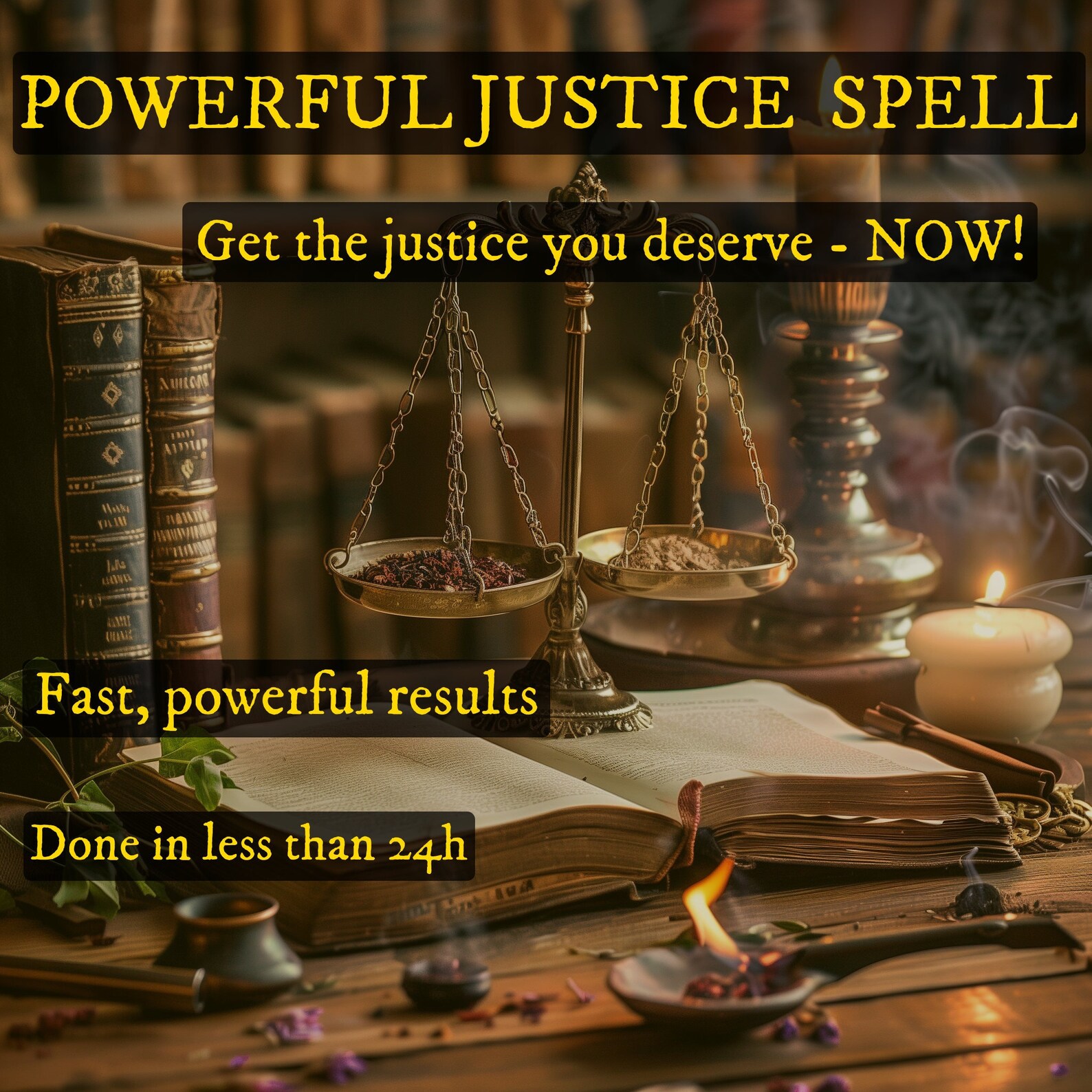 POWERFUL JUSTICE SPELL, Divine Justice, Court Case Spell, Revenge Spell ...