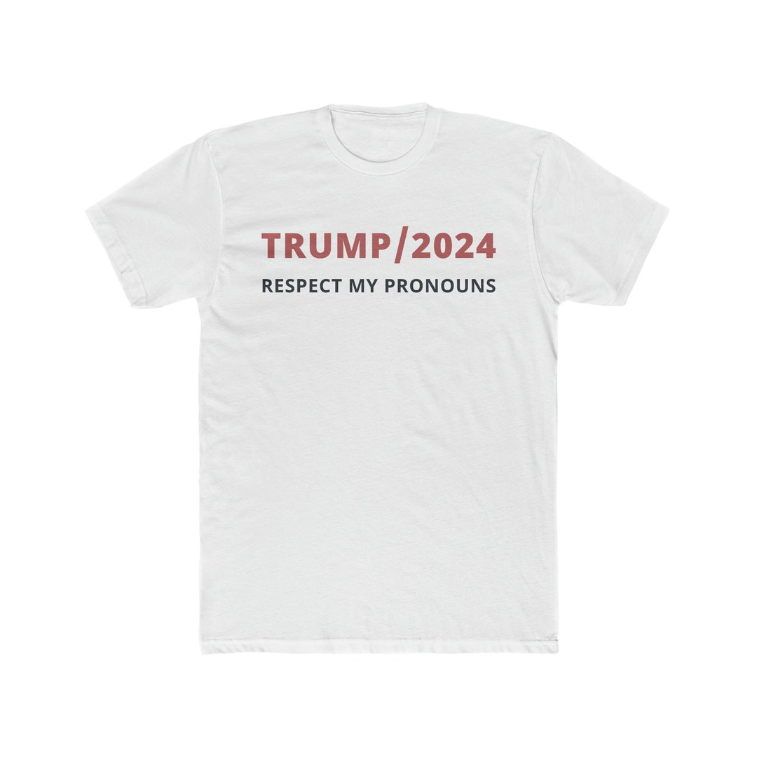 Trump Pronoun Shirt, Pro America, Funny Republican Shirt, Patriot ...