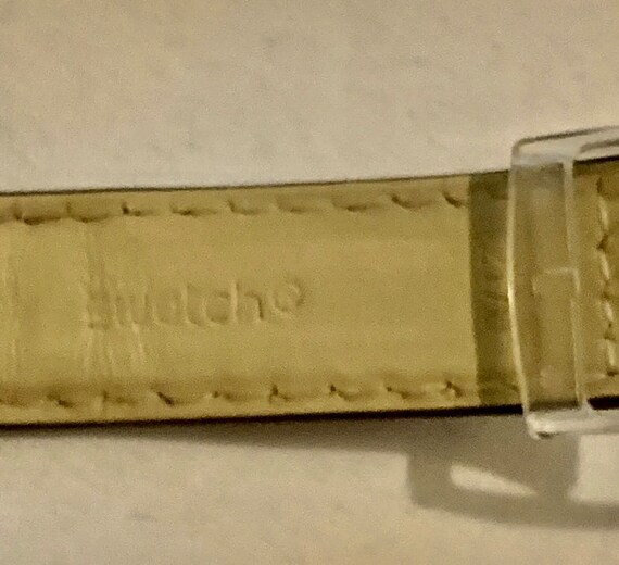 Swatch Watch Blue Conker Watch With Time And Date 9”i… - Gem
