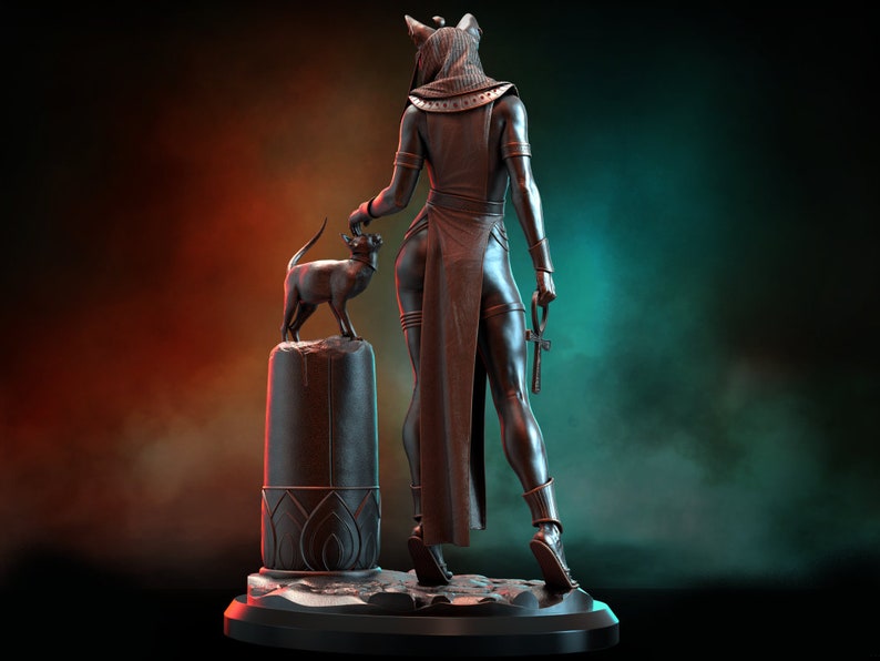 Goddess Model for 3D Printer, Custom Figure, Comics 3D Model, Gift ...