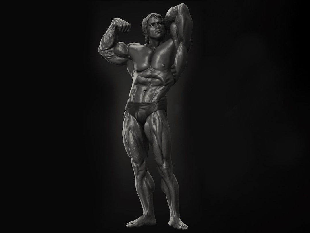 Strongman Model for 3D Printer, Custom Figure, Comics 3D Model, Gift ...