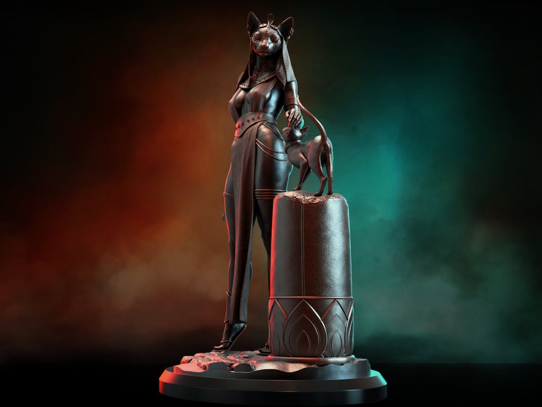 Goddess Model for 3D Printer, Custom Figure, Comics 3D Model, Gift ...