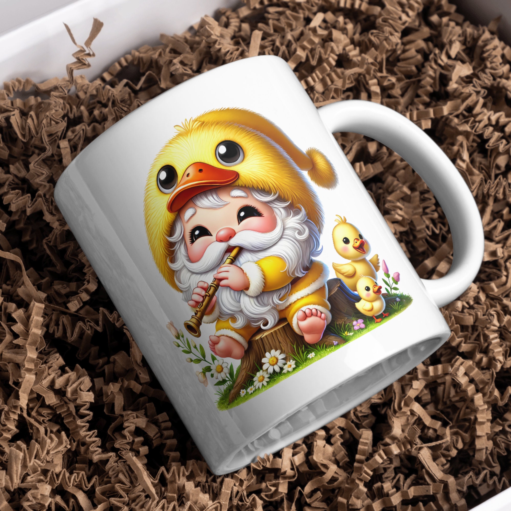 Gnome and Duck Watercolor Clipart Set 24 Pngs, Sublimation PNG Digital ...
