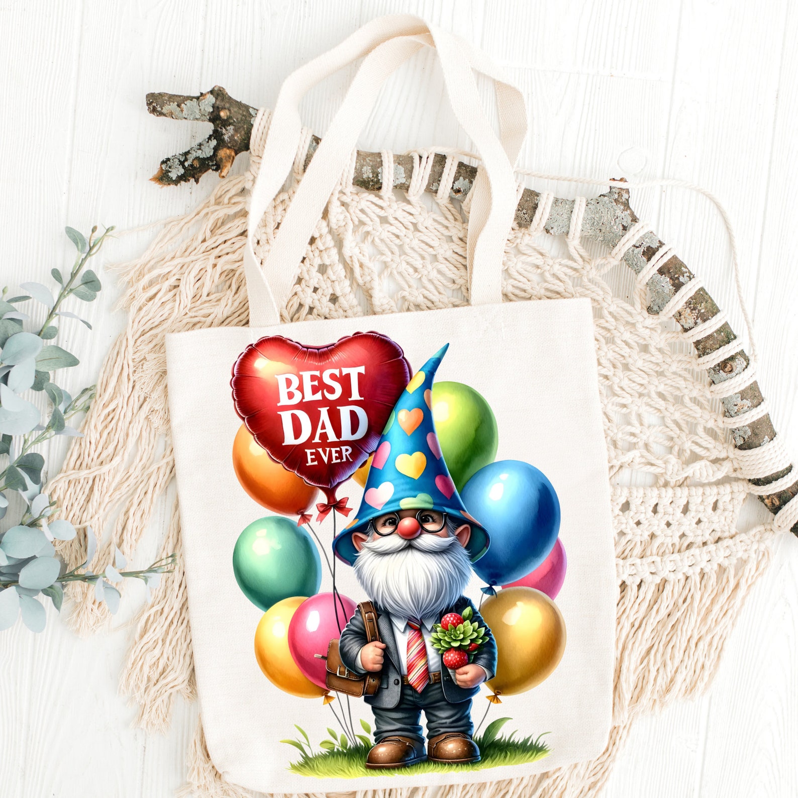 Watercolor Father's Day Gnomes Clipart Bundle (PNG, Commercial Use) - Etsy