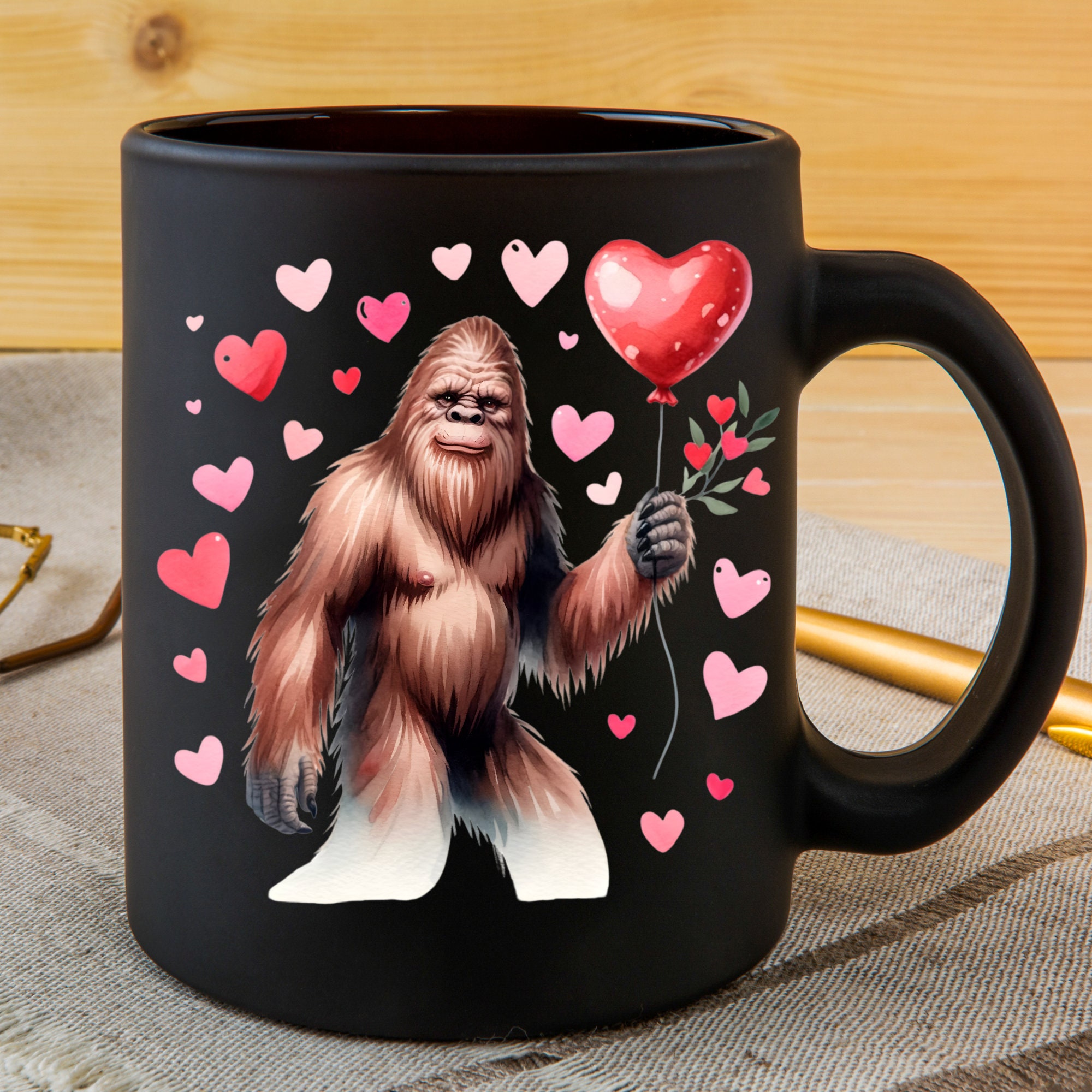 Valentine's Day Bigfoot Love, Heartwarming Moments Collection ...