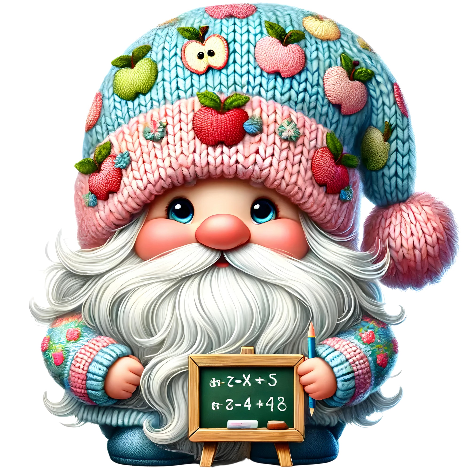 Back to School Gnome Clipart Bundle, Watercolor Gnomes PNG, Graduation ...