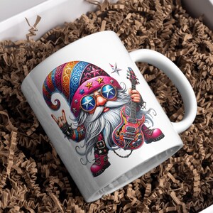 Rock Star Gnome Watercolor Clipart, Singer PNG (digital Download) - Etsy