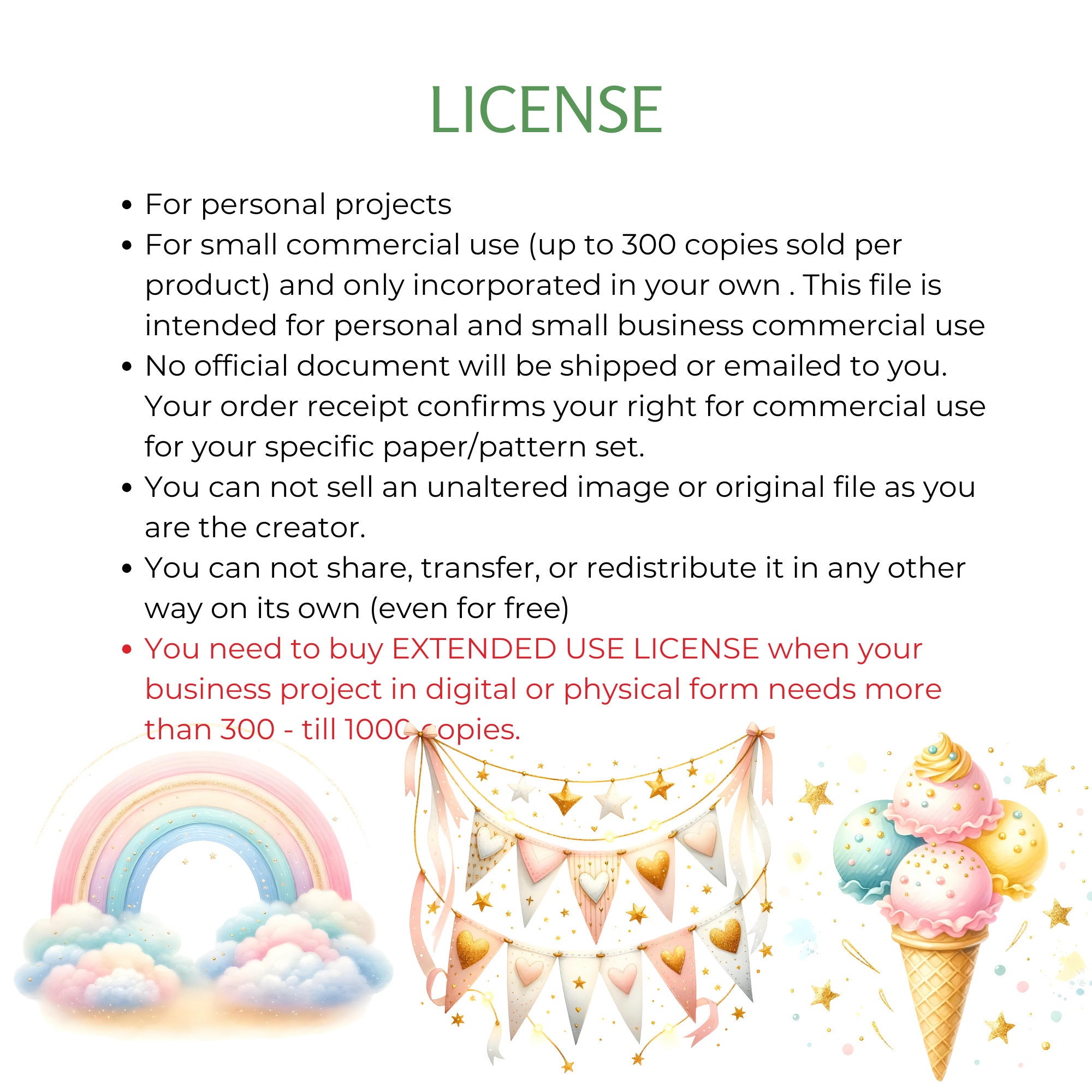 Magical Baby Unicorn Clipart Set, Transparent Background, Digital ...