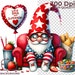 Watercolor Father's Day Gnomes Clipart Bundle (PNG, Commercial Use) - Etsy