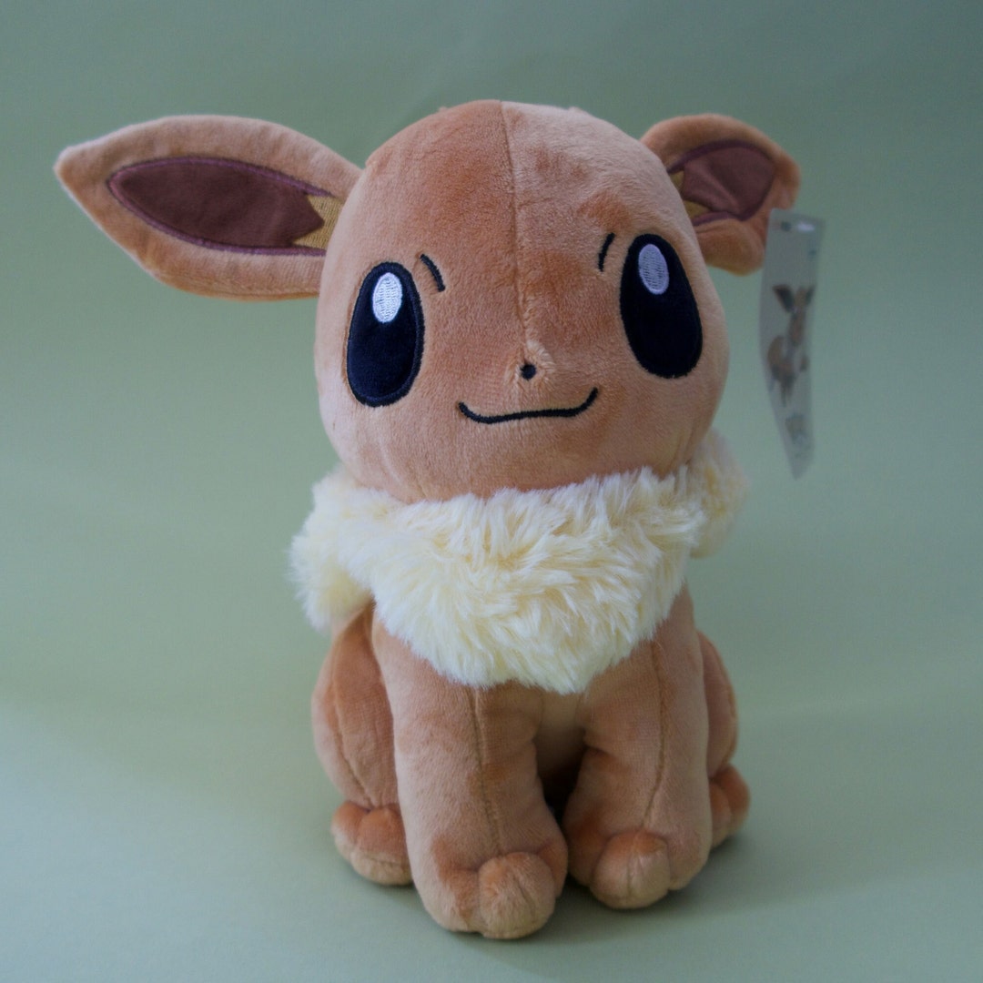 Eevee Pokemon Plush Toy 25 Cm - Etsy