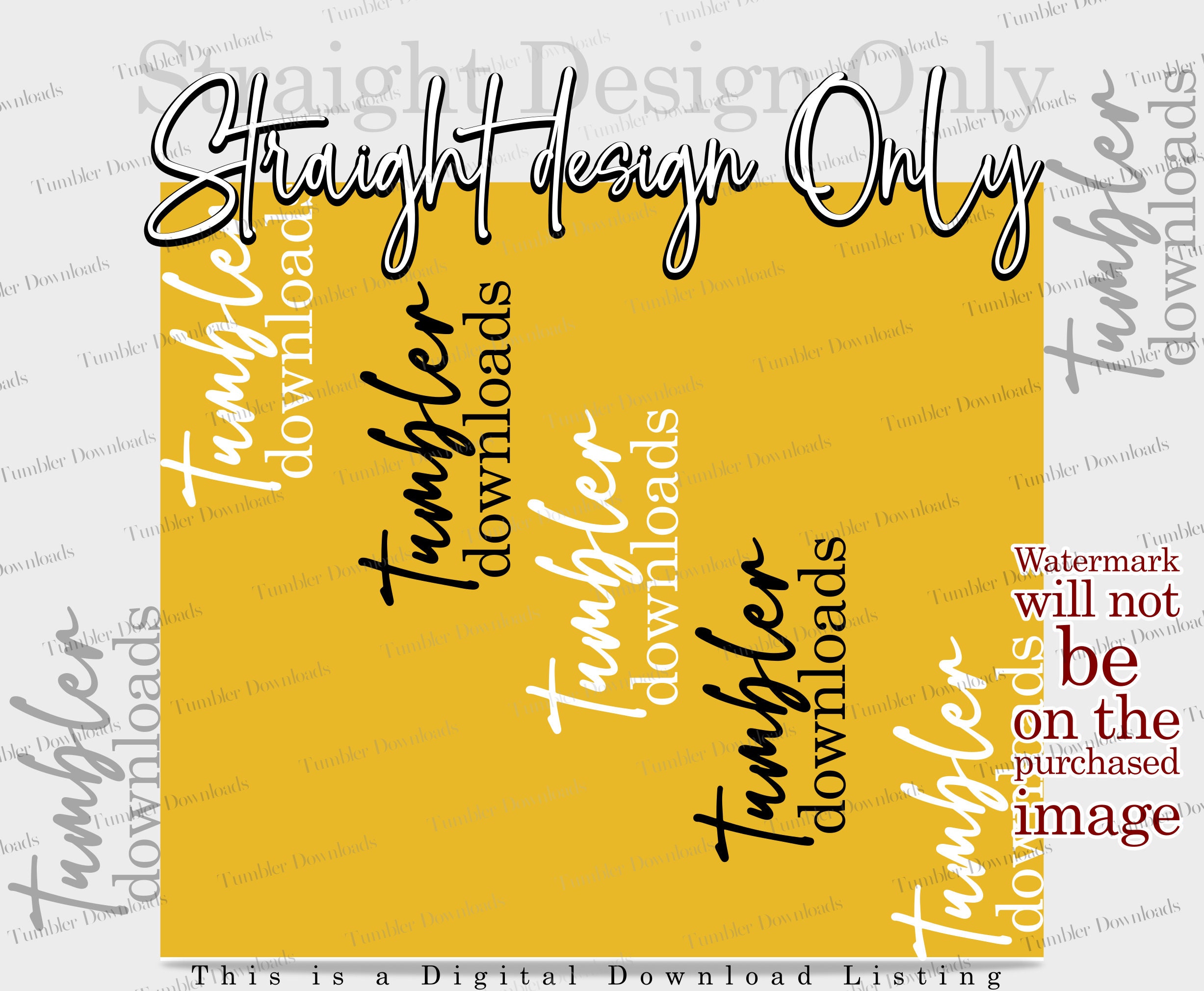 Solid Mustard Yellow Tumbler, 20 Oz Plain Yellow Tumbler Sublimation ...