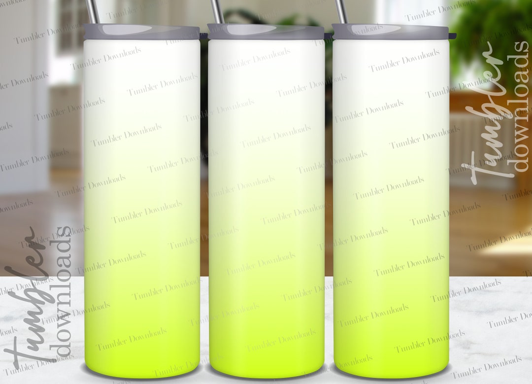 Arctic Lime Ombre Tumbler Wrap: 20oz Skinny Sublimation Design (PNG) - Etsy