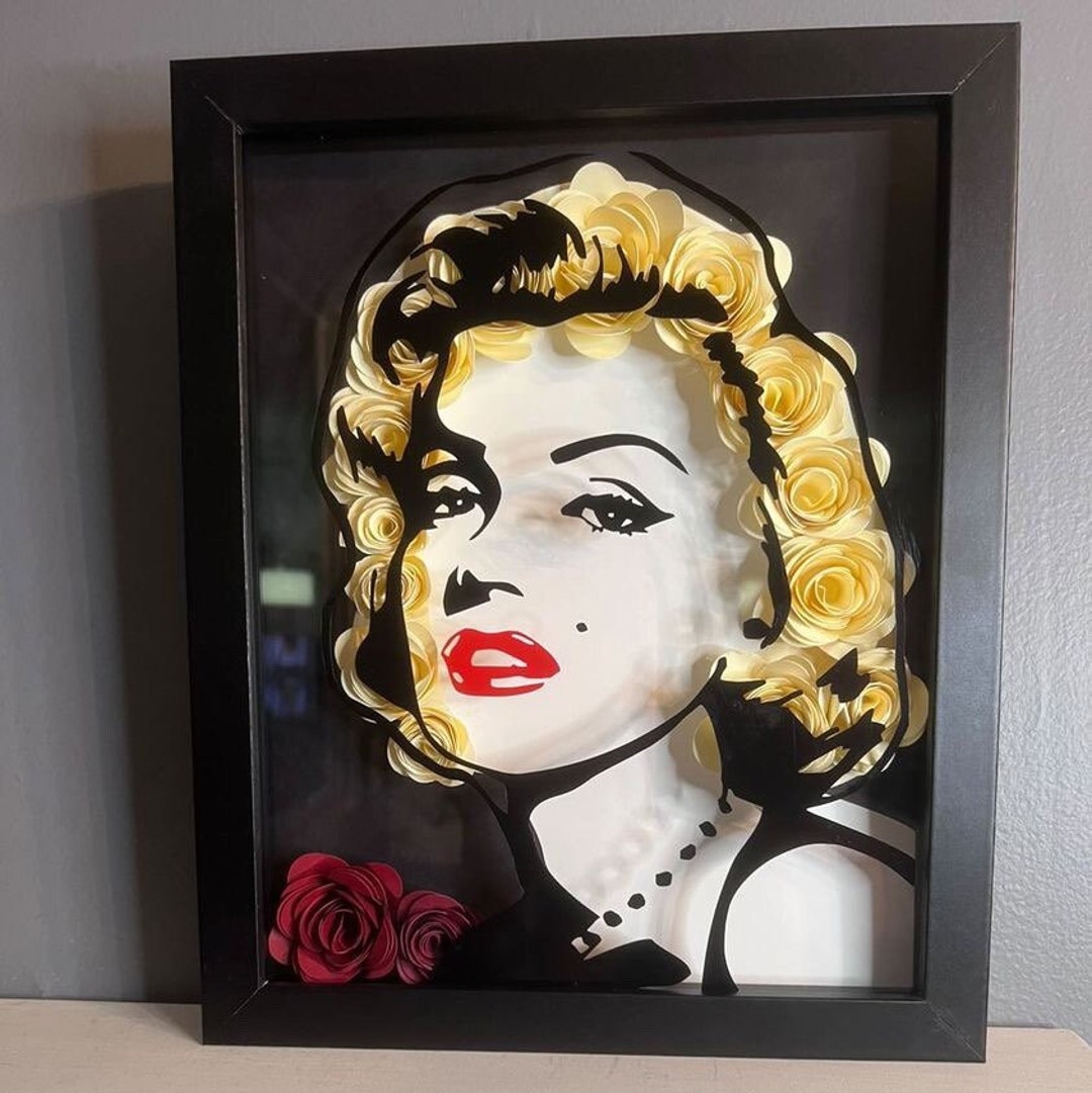 Blonde Bombshell Paper Flower Box - FREE SHIPPING! - Etsy