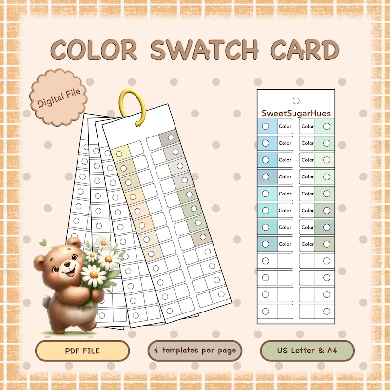 Color Sheets Watercolor - Etsy UK