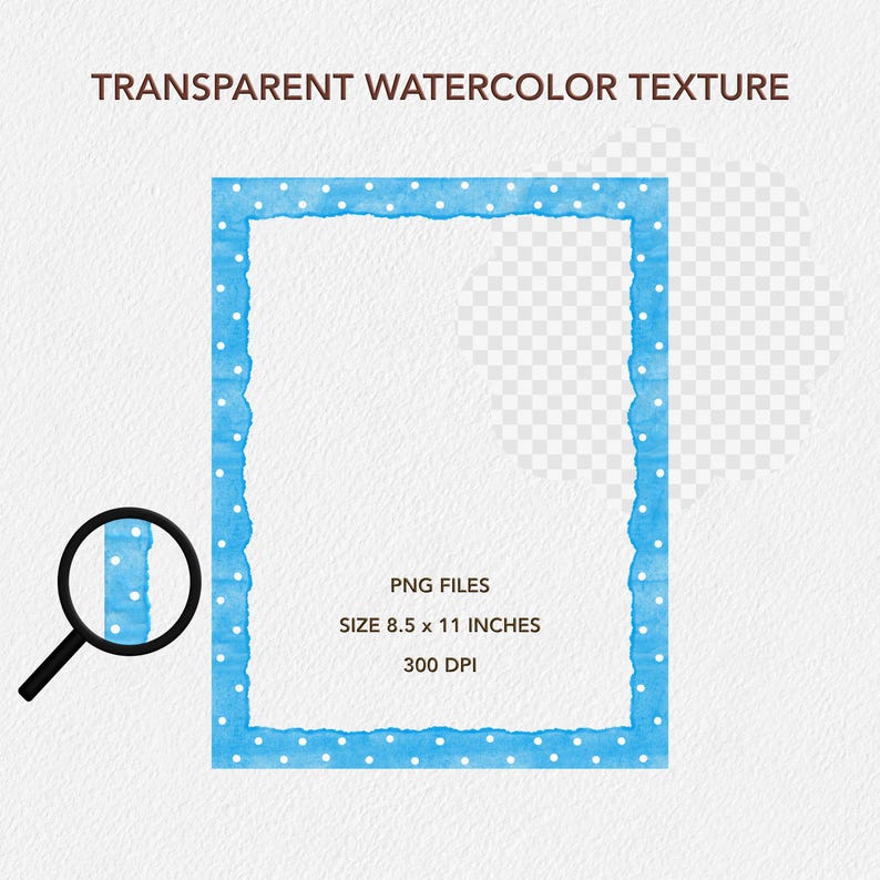 Watercolor Frame Border, Colorful Cute Frame Clipart, Handdrawn Borders ...