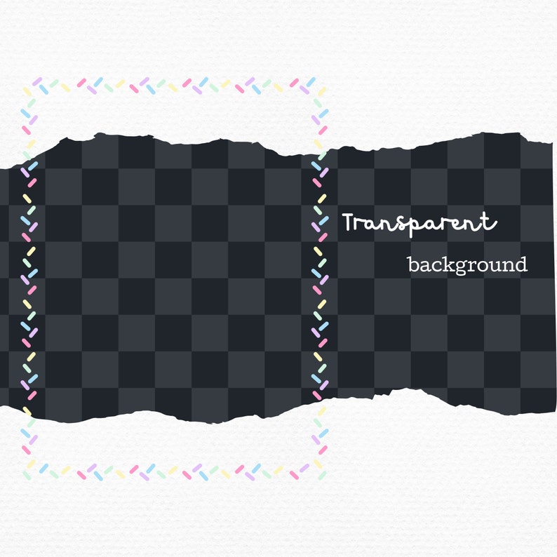 Pastel Cute Borders Frame, Watercolor Border, Colorful Doodle Border ...