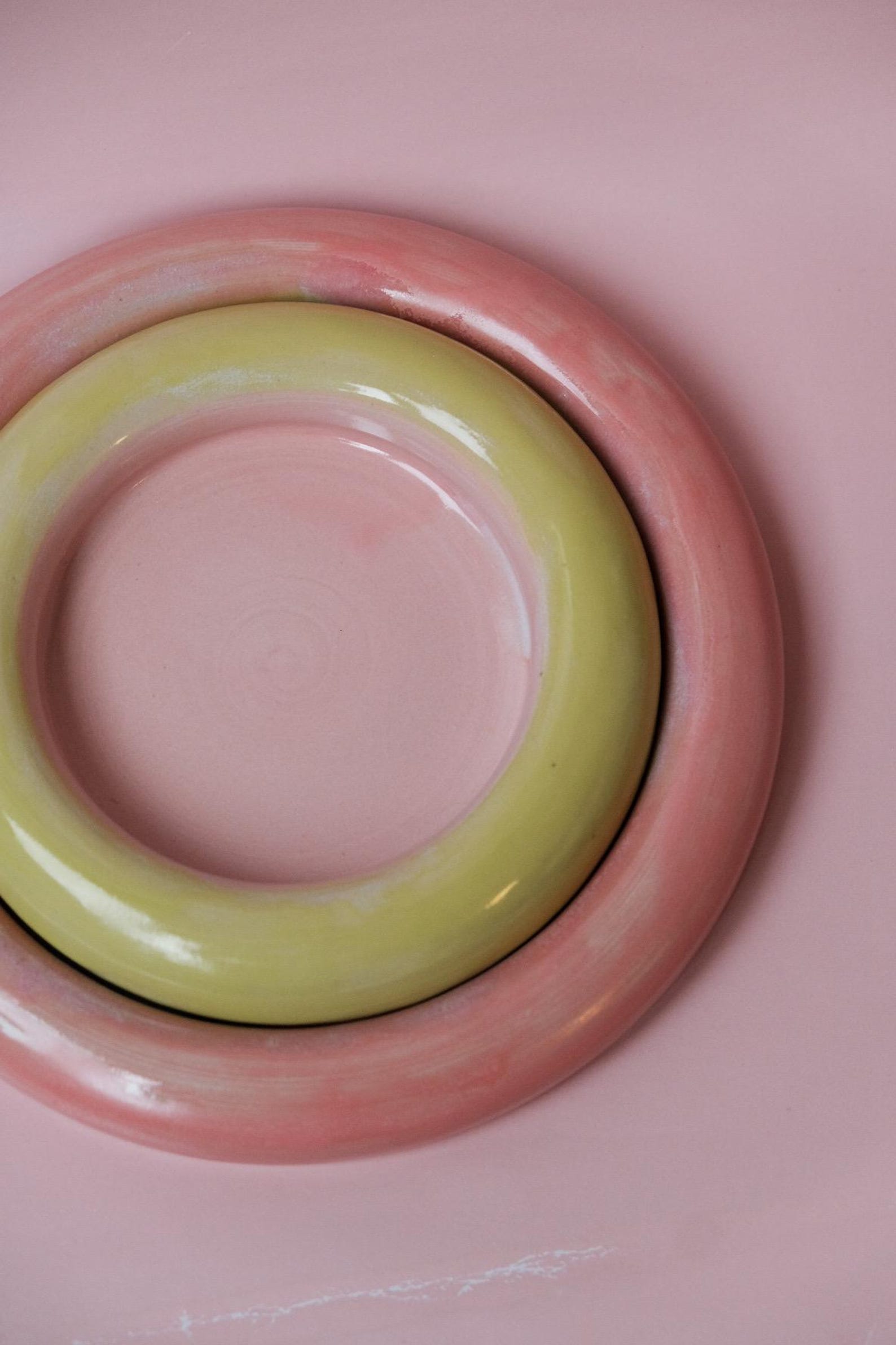 PREORDER Bubble Doughnut Ceramic Plates Thrown on Pottery Wheel - Etsy