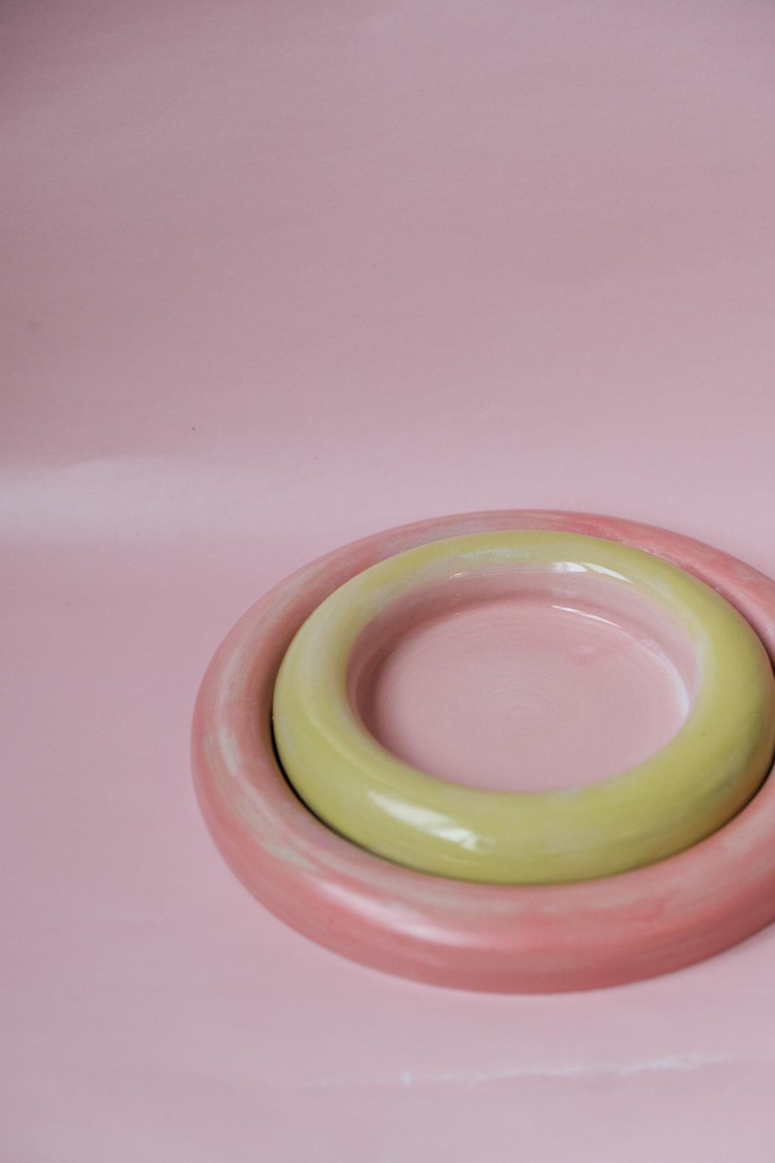 PREORDER Bubble Doughnut Ceramic Plates Thrown on Pottery Wheel - Etsy