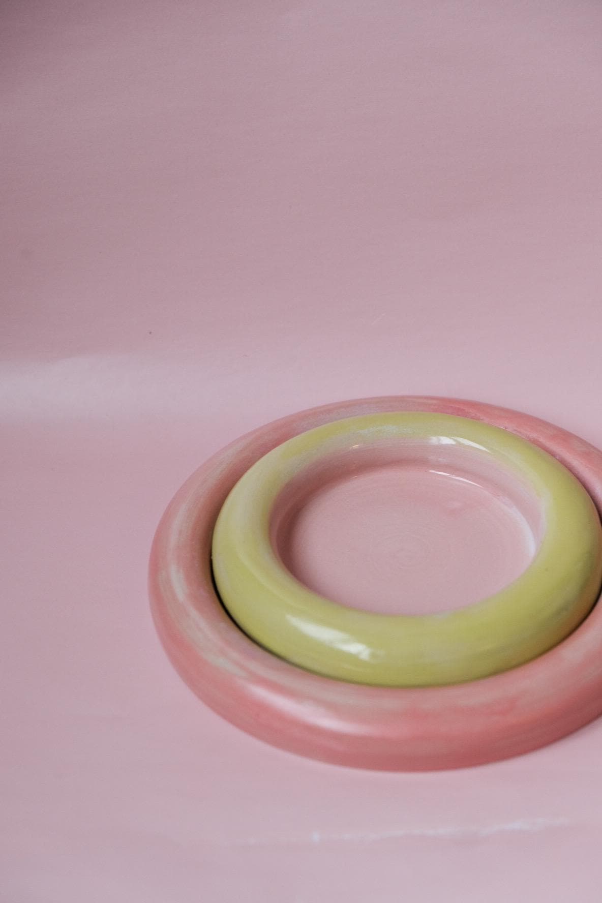 PREORDER Bubble Doughnut Ceramic Plates Thrown on Pottery Wheel - Etsy