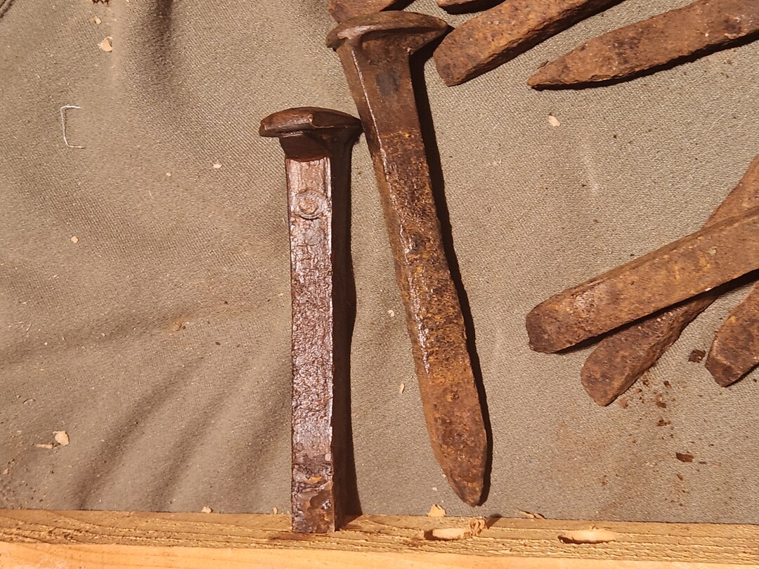 Railroad Spikes Railwayspikes Rusty Old Vintage - Etsy
