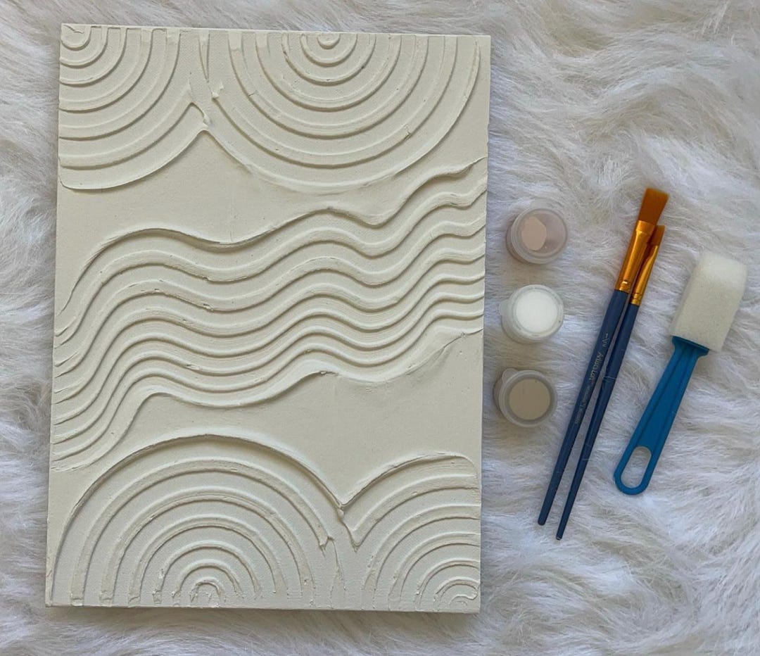DIY Texture Art Kit Art Kits for Adults Paint Party Kits Paint Me Kits ...