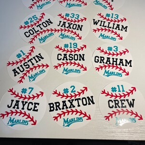 Baseball Dugout Tags - Etsy