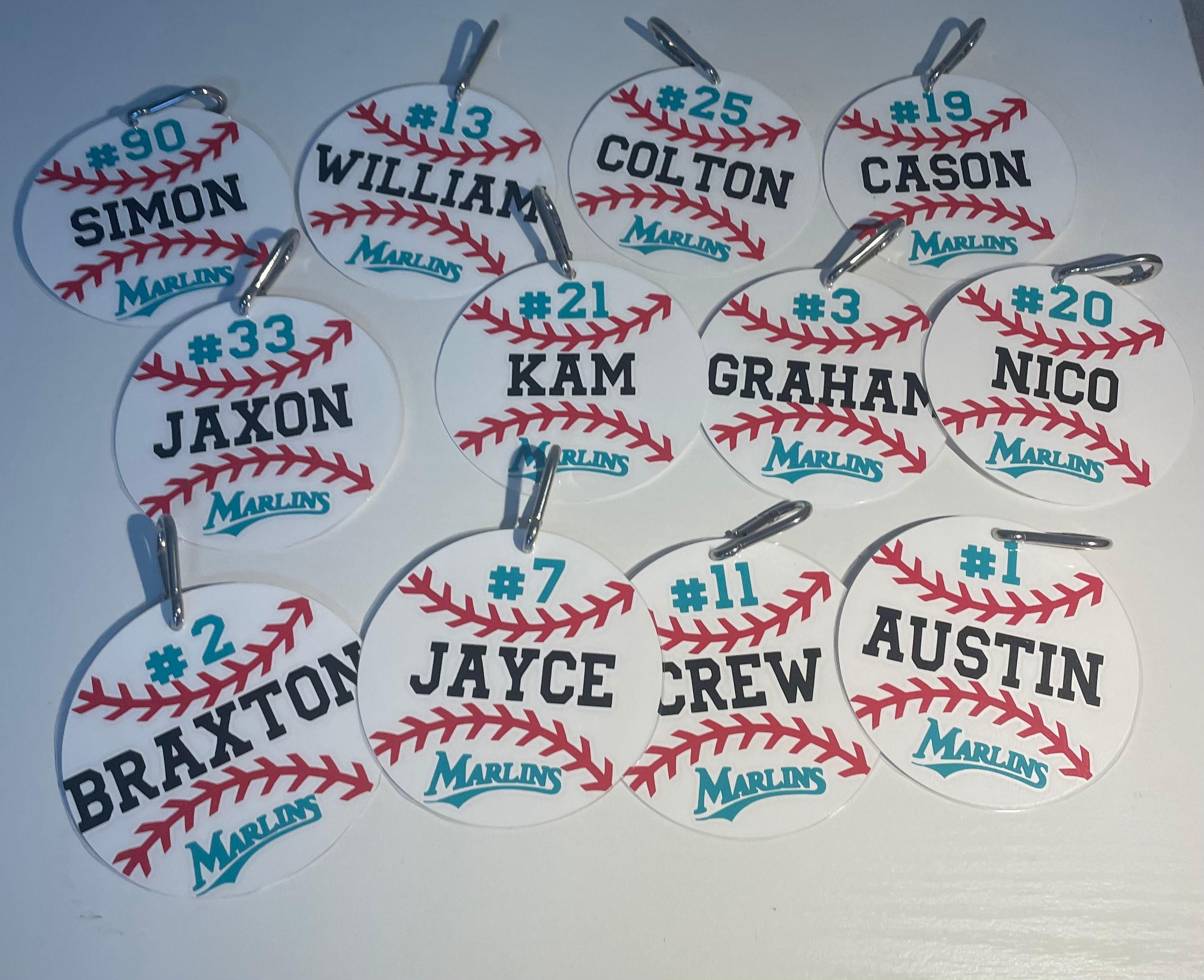 Baseball Dugout Tags - Etsy