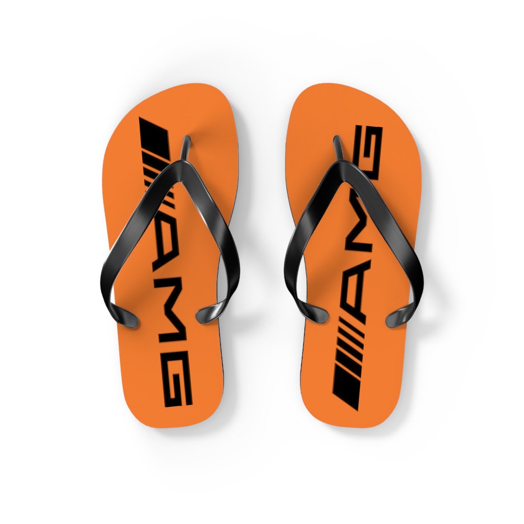 AMG Logo Flip Flops - Etsy