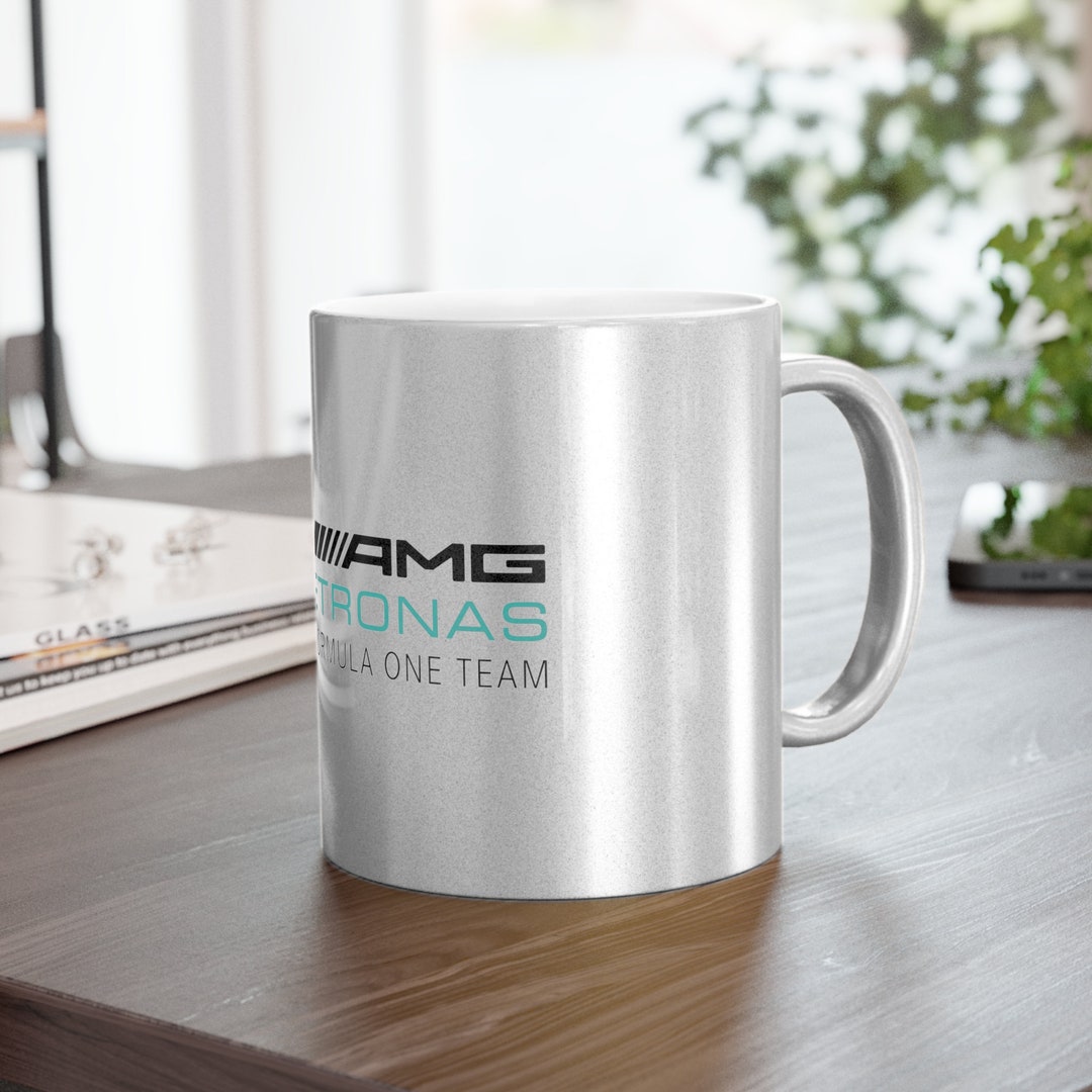 AMG Petronas Formula One Mercedes Metallic Mug silver - Etsy