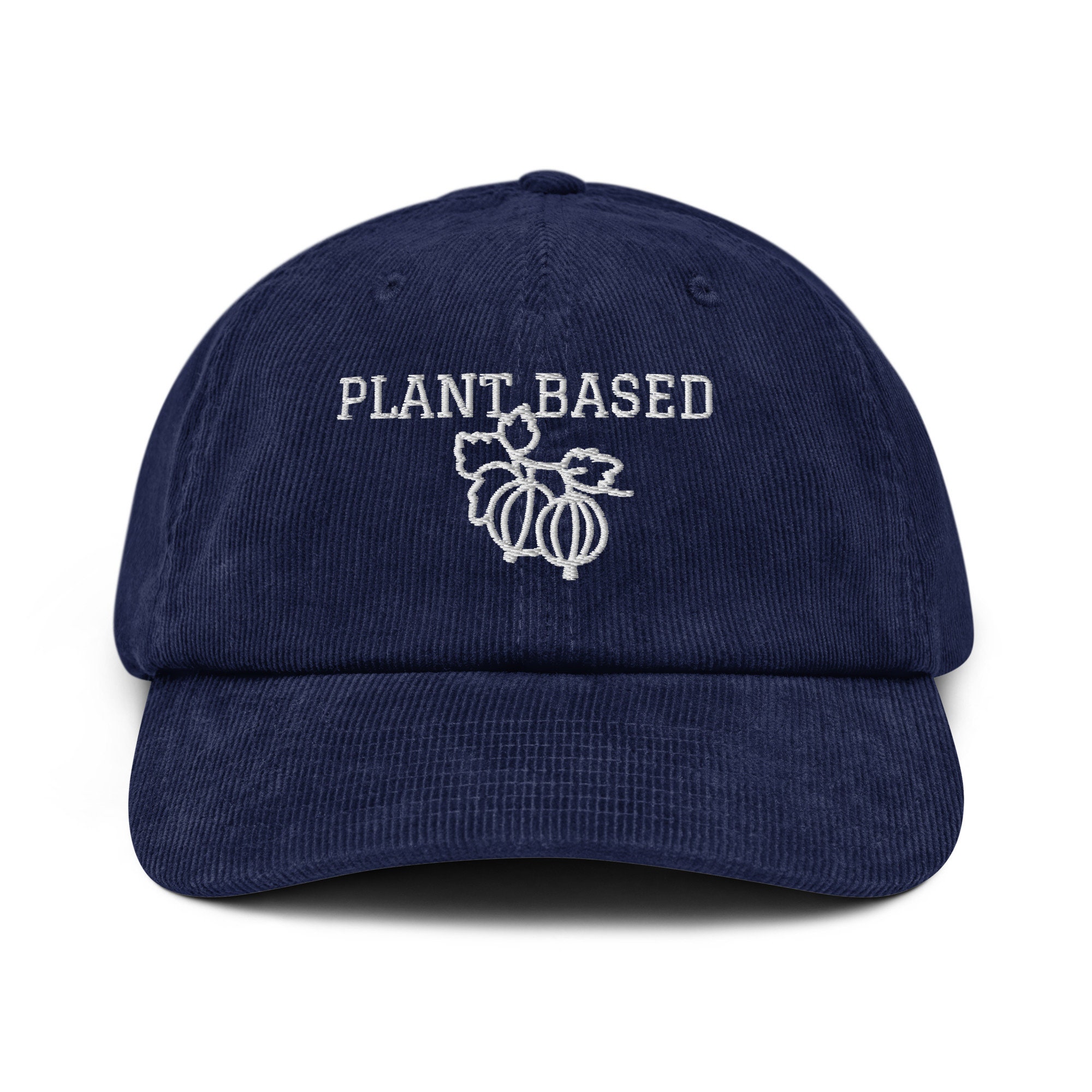Plant Based Embroidery Corduroy Hat Plant Lover Gift Plant Shirt ...