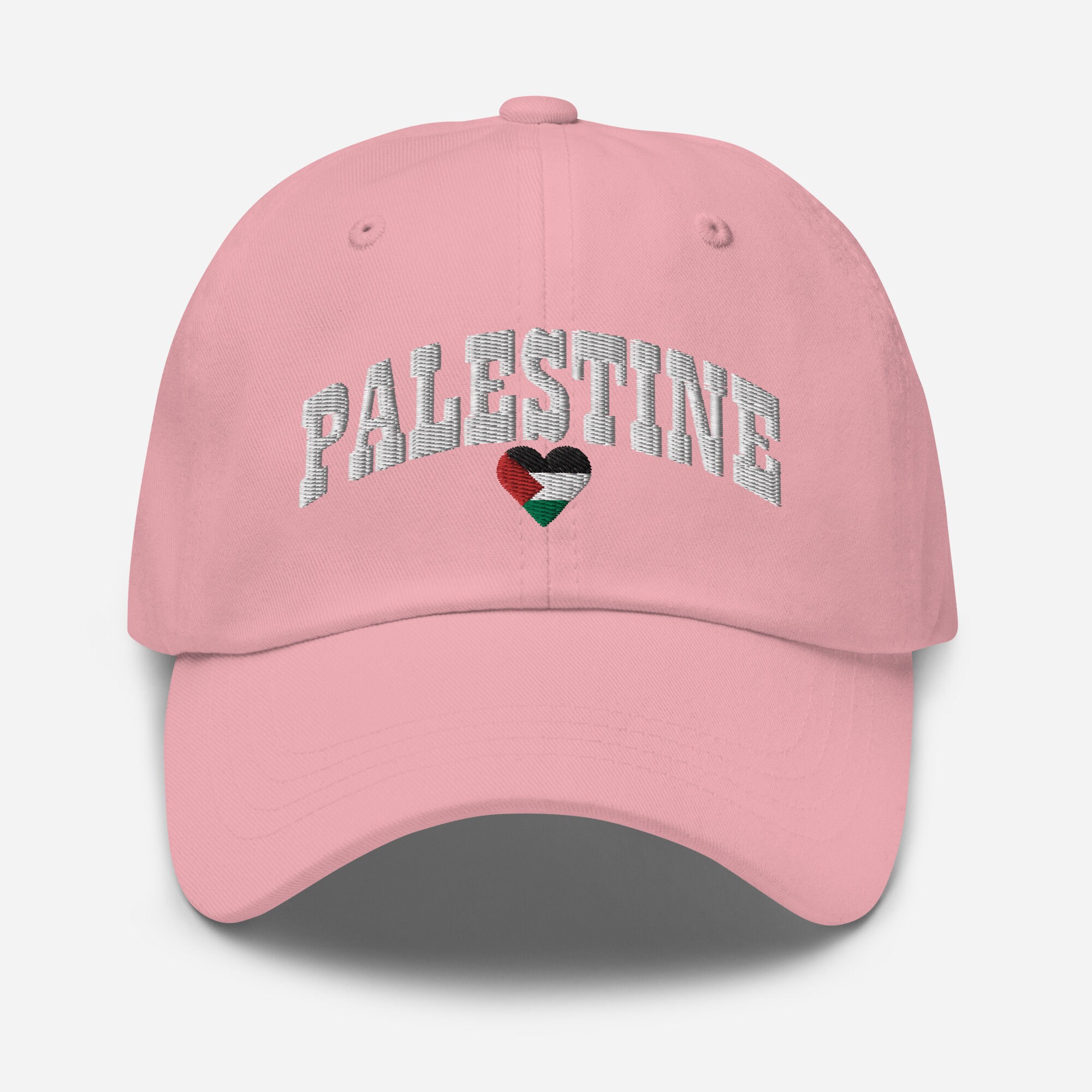 Free Palestine Flag Heart Embroidered Dad Hat Palestine Flag Hat ...