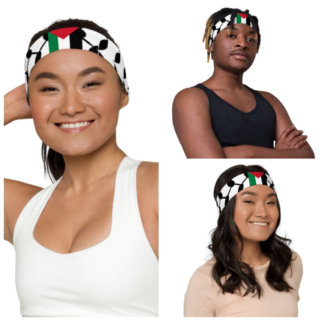 Free Palestine Headband Keffiyeh Palestine Scarf Kufyiah Shemagh Arafat ...