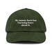 Aesthetic Christian Vintage Corduroy Hat Cap Religious Hat Embroidery ...