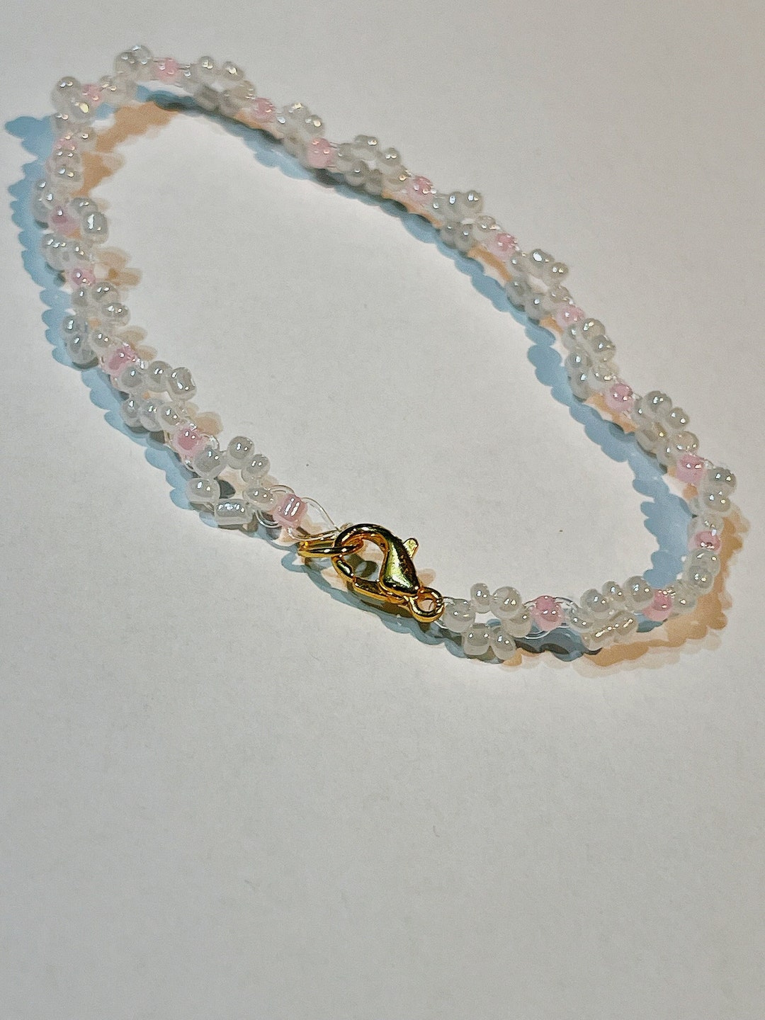 Handmade Coquette Fairycore Bead Bracelet Angelcore Princesscore - Etsy