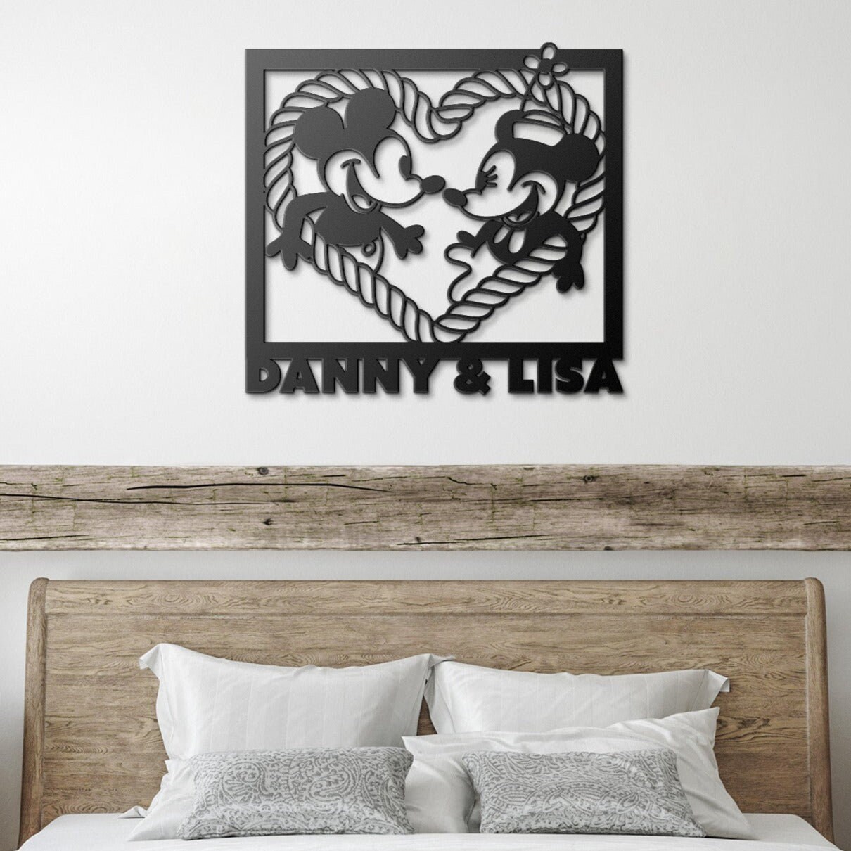 Steamboat Willie House Number Wall Decor Sign Personalized Family Name ...