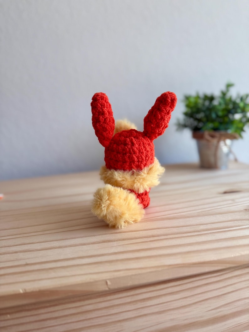 No Sew Flareon Crochet Pattern, Pokemon Eeveelution (PDF Pattern) - Etsy
