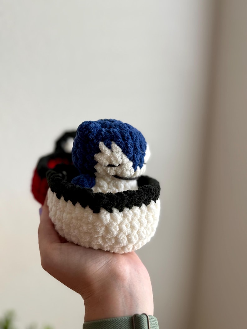 No Sew Crochet Snorlax Pattern (PDF Download) - Etsy