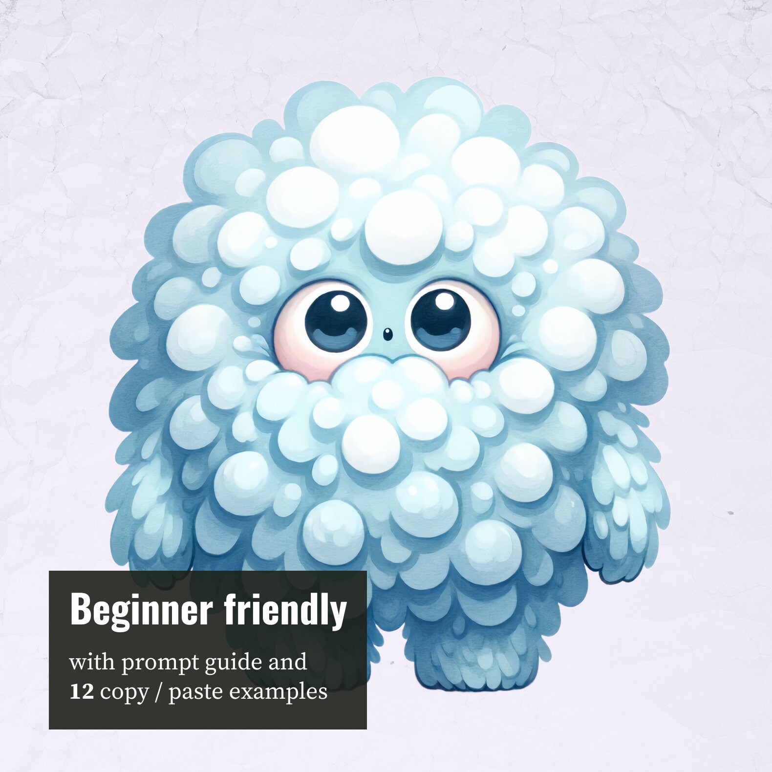 DALLE 3 Prompt for Cute Emotion Monsters Prompt Guide Clipart Monsters ...