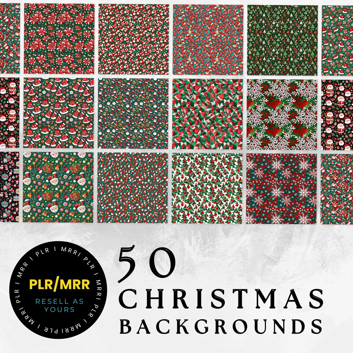 150+ Christmas Templates Bundle: Highlights, Coloring Pages, Postcards ...