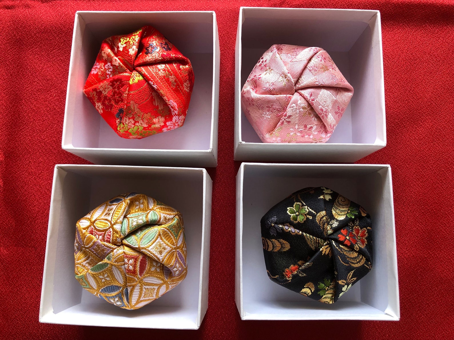 Japanese Small Incense Container Box Floral Case for Accessories ...
