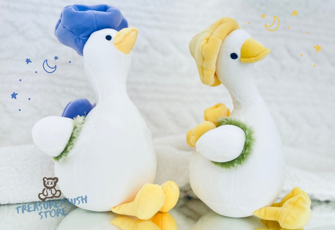 Chinese Goose Plush , Goose Lovers Gift, Cute Fluffy Duck Plush Toy ...