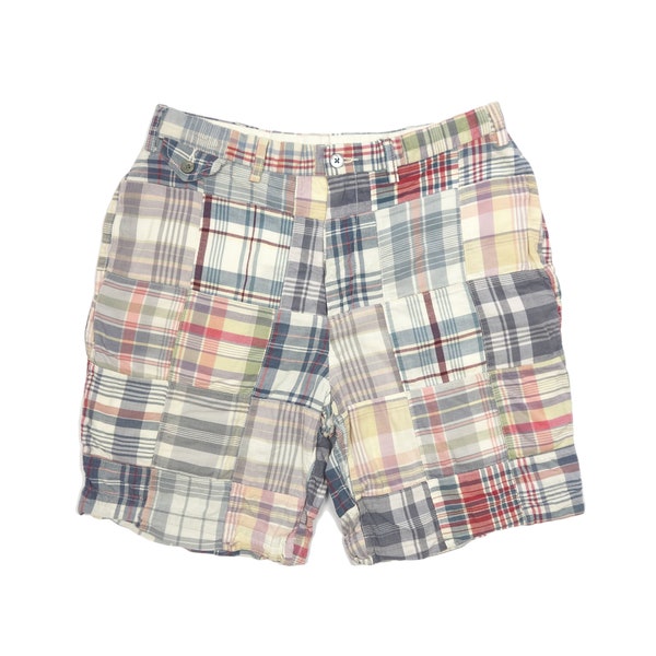 Madras Plaid Shorts - Etsy