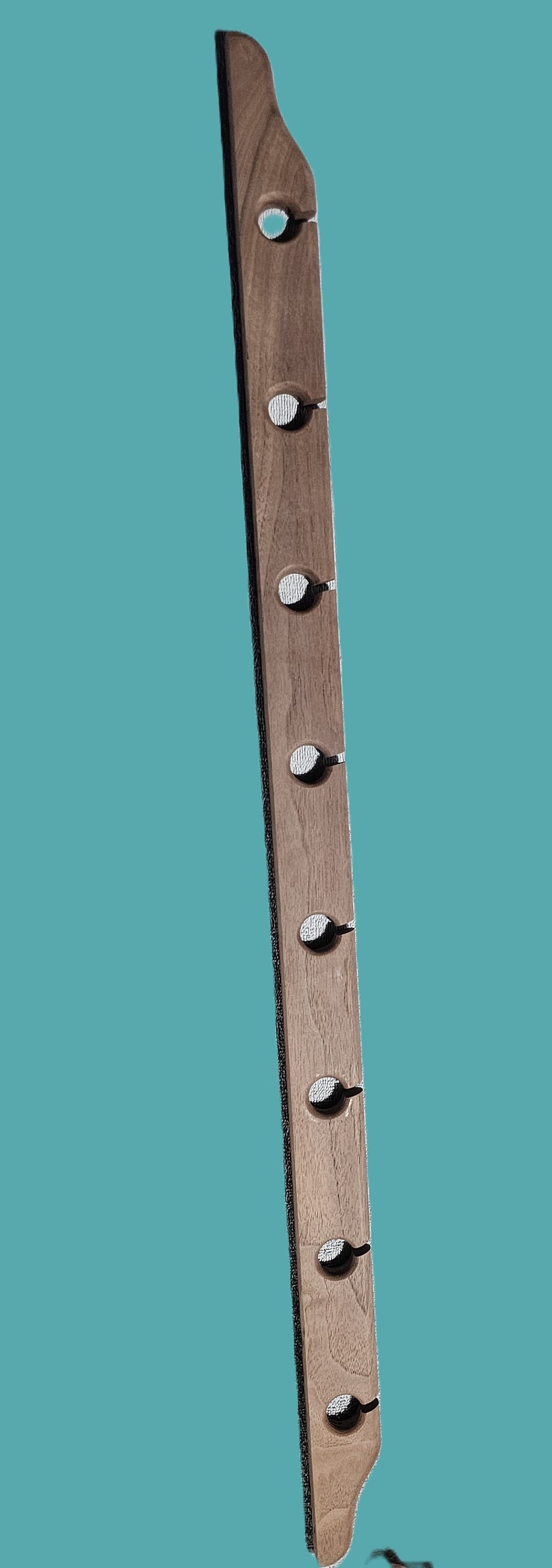 15 Cap Rack Display, 36" Tall. Choose From Several Wood Species Types ...