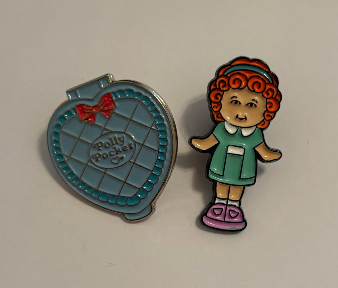 Polly Pocket Enamel Pin Set - Etsy