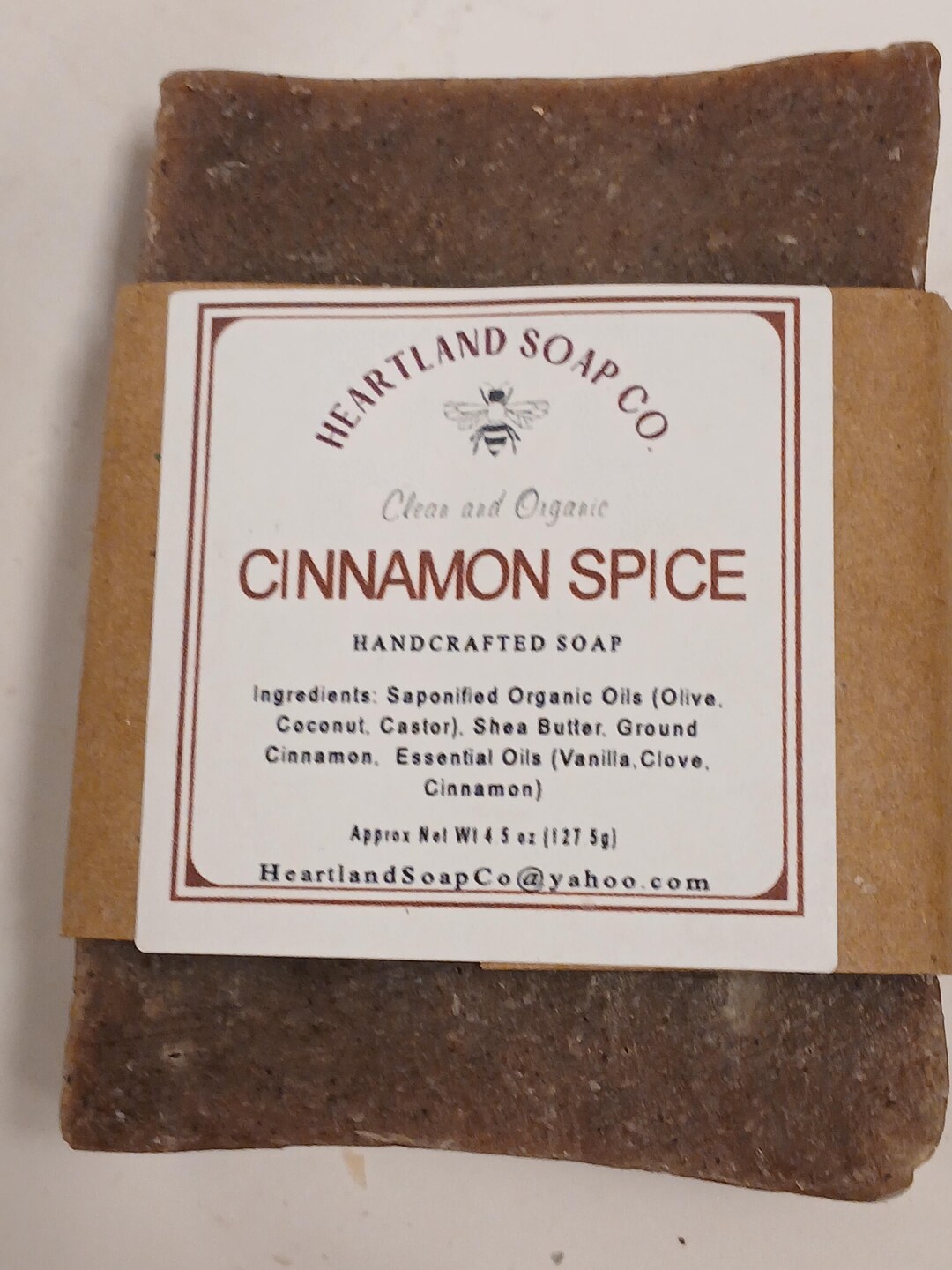 Cinnamon Spice Bar Soap - Etsy