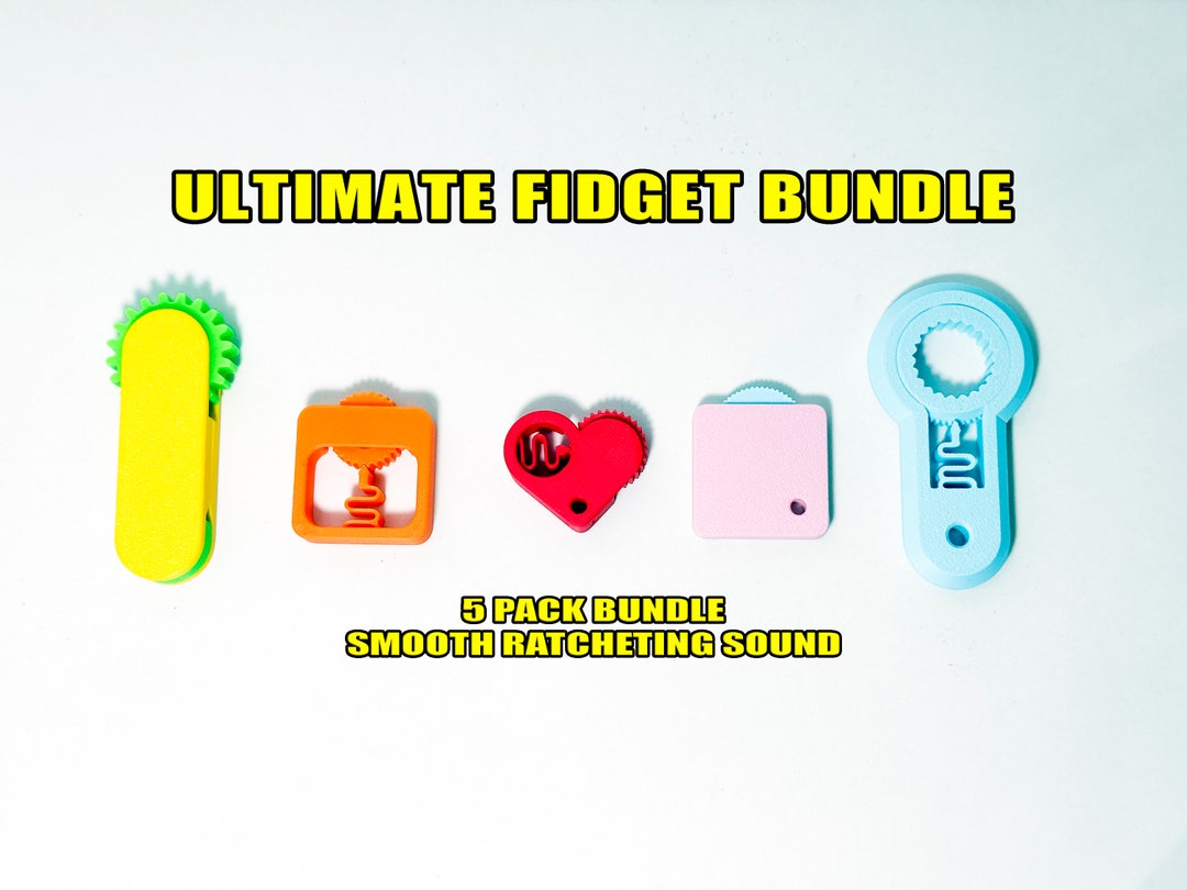 Ultimate Fidget Bundle 5 Fidgets - Etsy