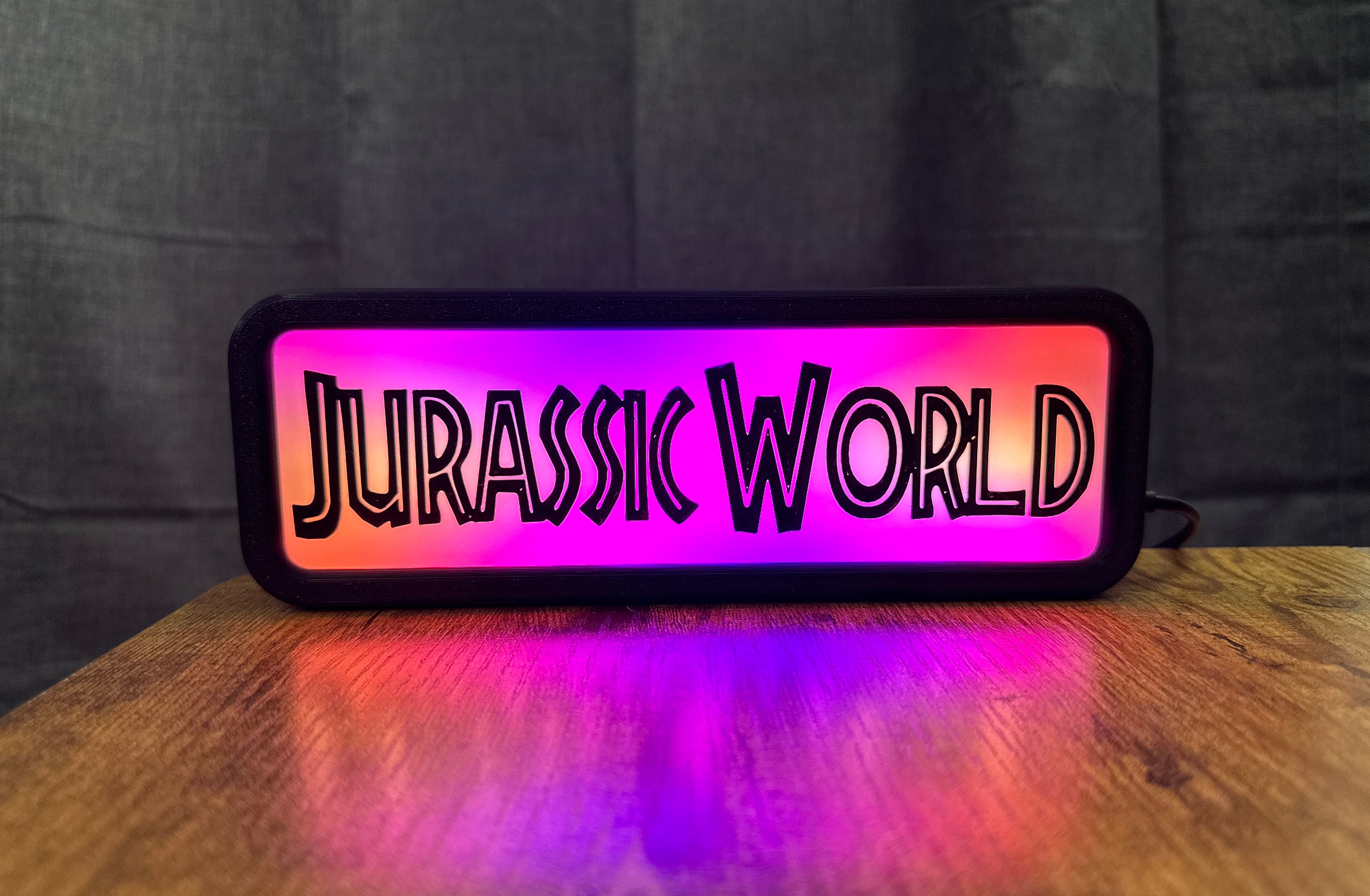 Custom RGB LED Box | Full WLED Animations - Etsy